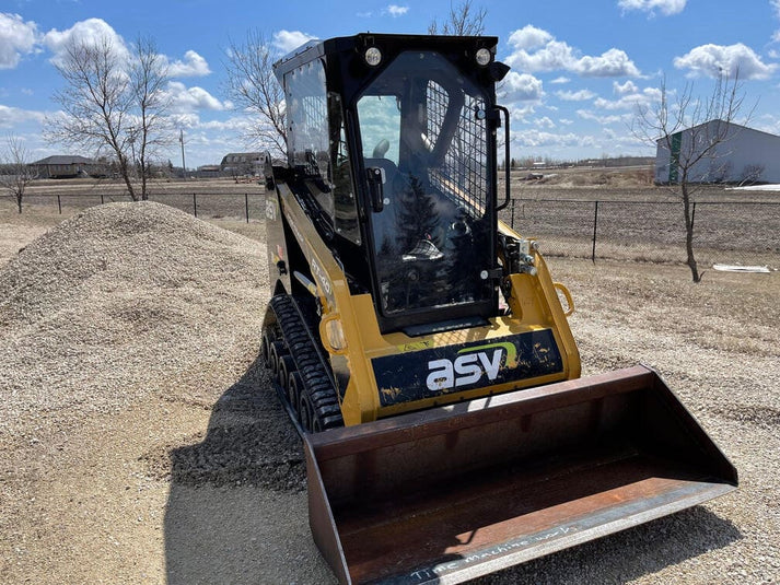 ASV RT 40/50 Skid Steer Door - Complete With Handle, Locking Latch/Key ...