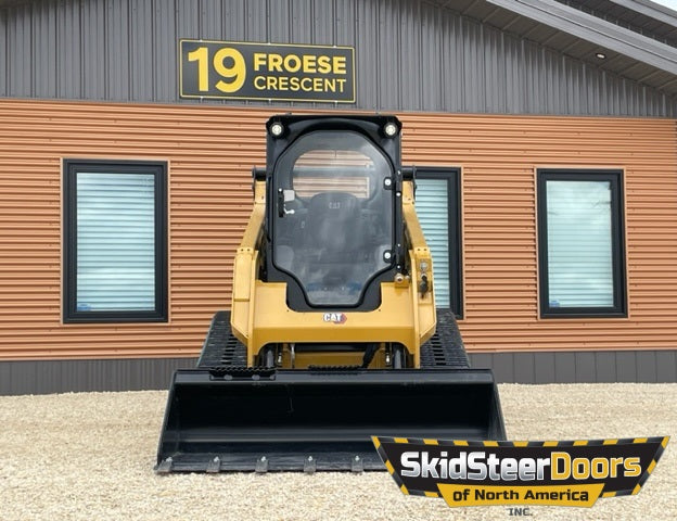 CAT D Series Skid Steer Door - Complete With Handle, Locking Latch/Key ...